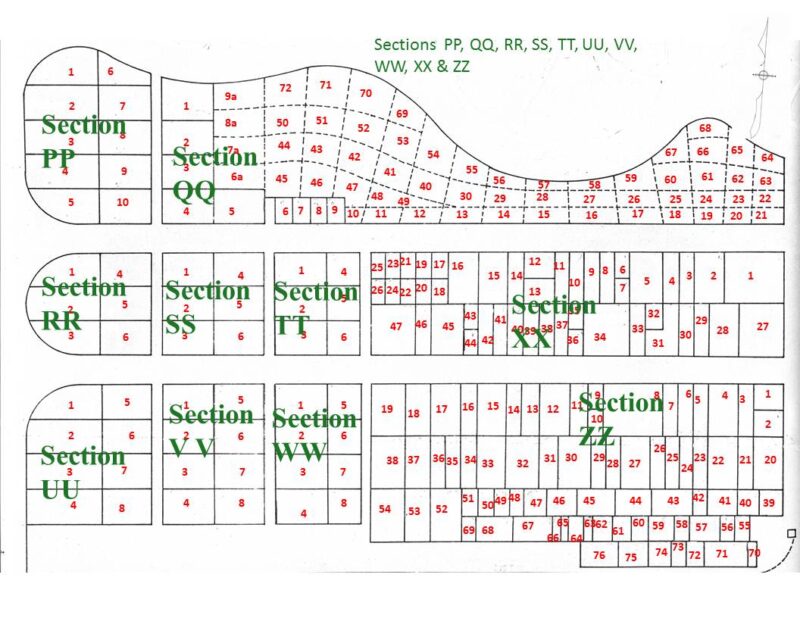 Smiths Grove Cemetery Maps - Smiths Grove, Kentucky